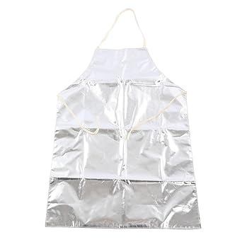 Buy Heat Resistant Apron, 1000℃ Heat Resistant Aluminum Foil Apron High ...