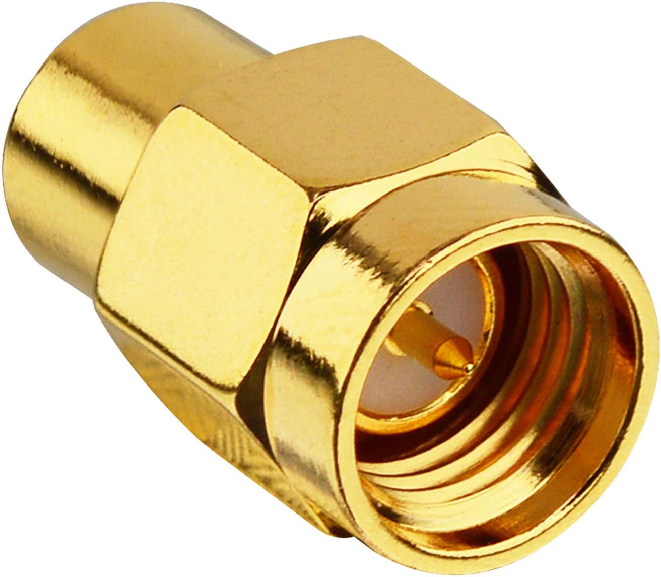 Amazon.co.jp: SMA 50オームターミネーター DCから18GHz SMAオスコネクター SMA負荷DCブロック インラインRFターミネーター 超低挿入損失終端負荷同軸SMA ...