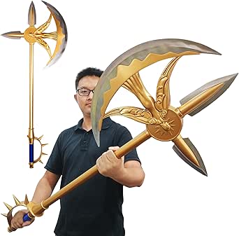 Amazon.com: BEESUM The Knight Metal Pride Sin Escanor Cosplay Rhitta ...