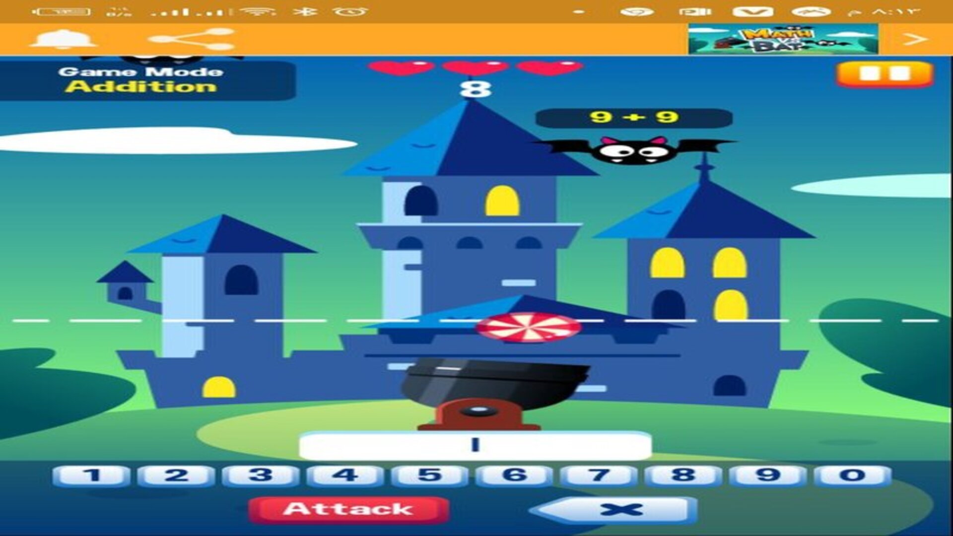 Math Vs Bat Game:Amazon.in:Appstore for Android
