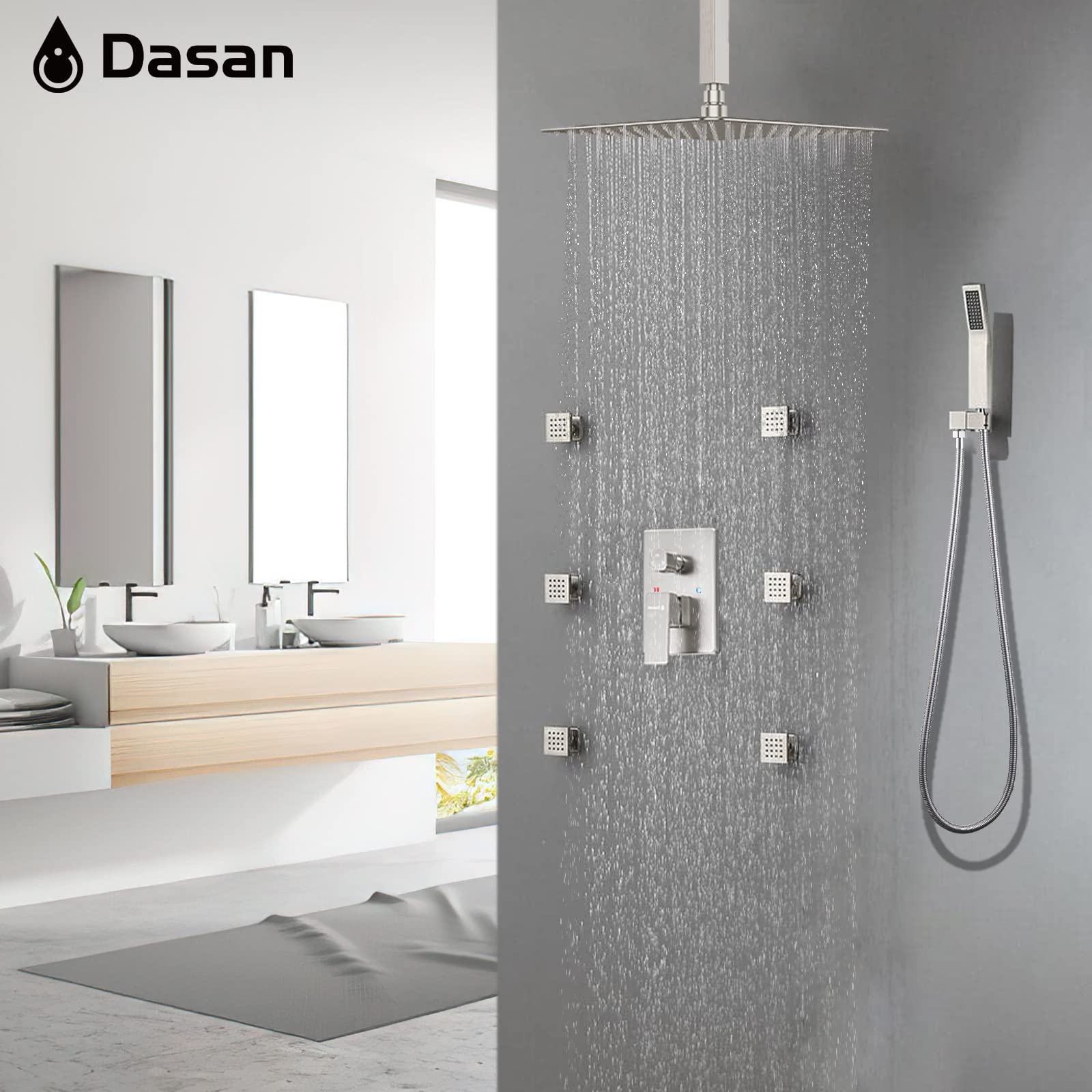 Danze Shower System With Body Spray