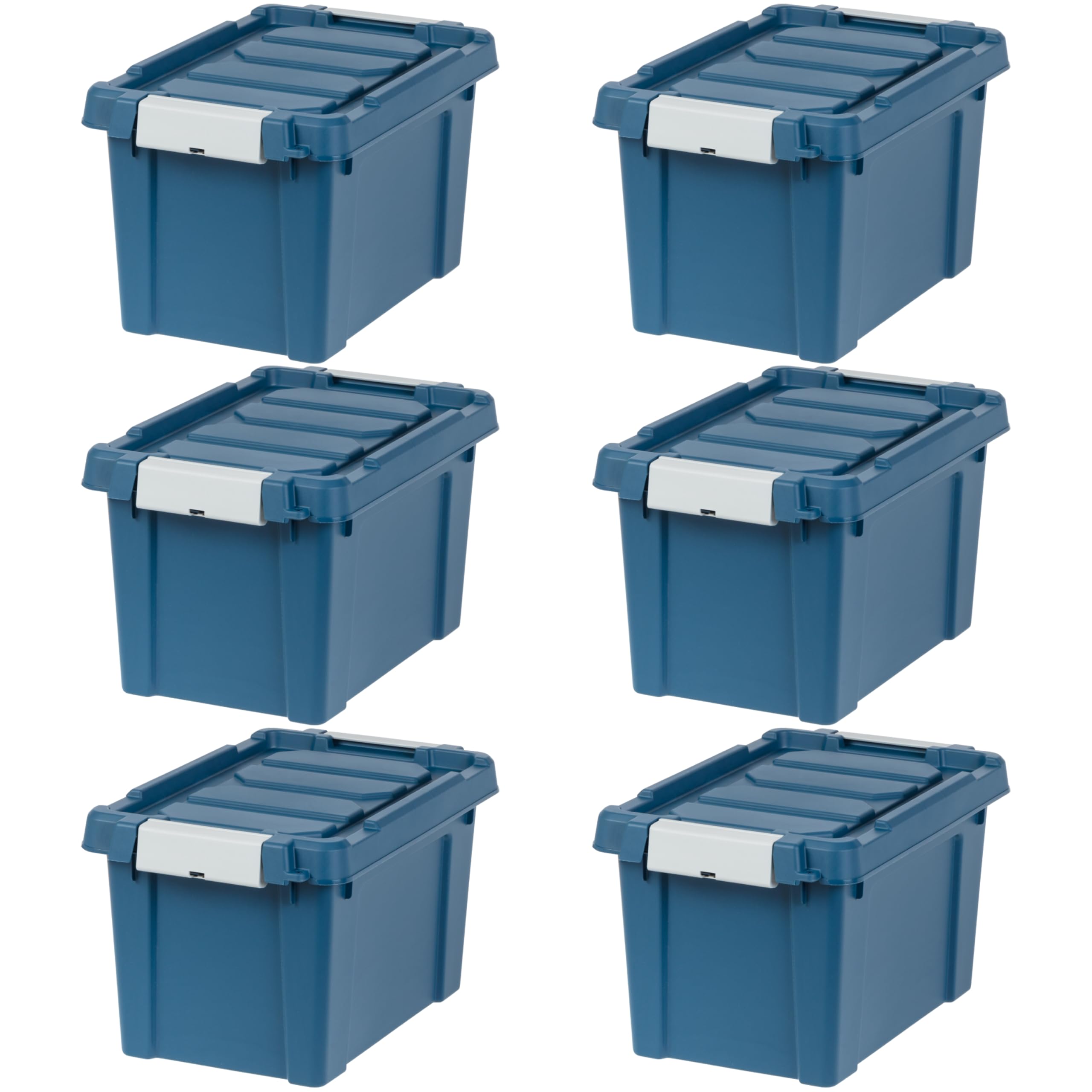 Amazon.com - IRIS USA 5 Gallon Eco-Friendly Lockable Storage Bins with ...