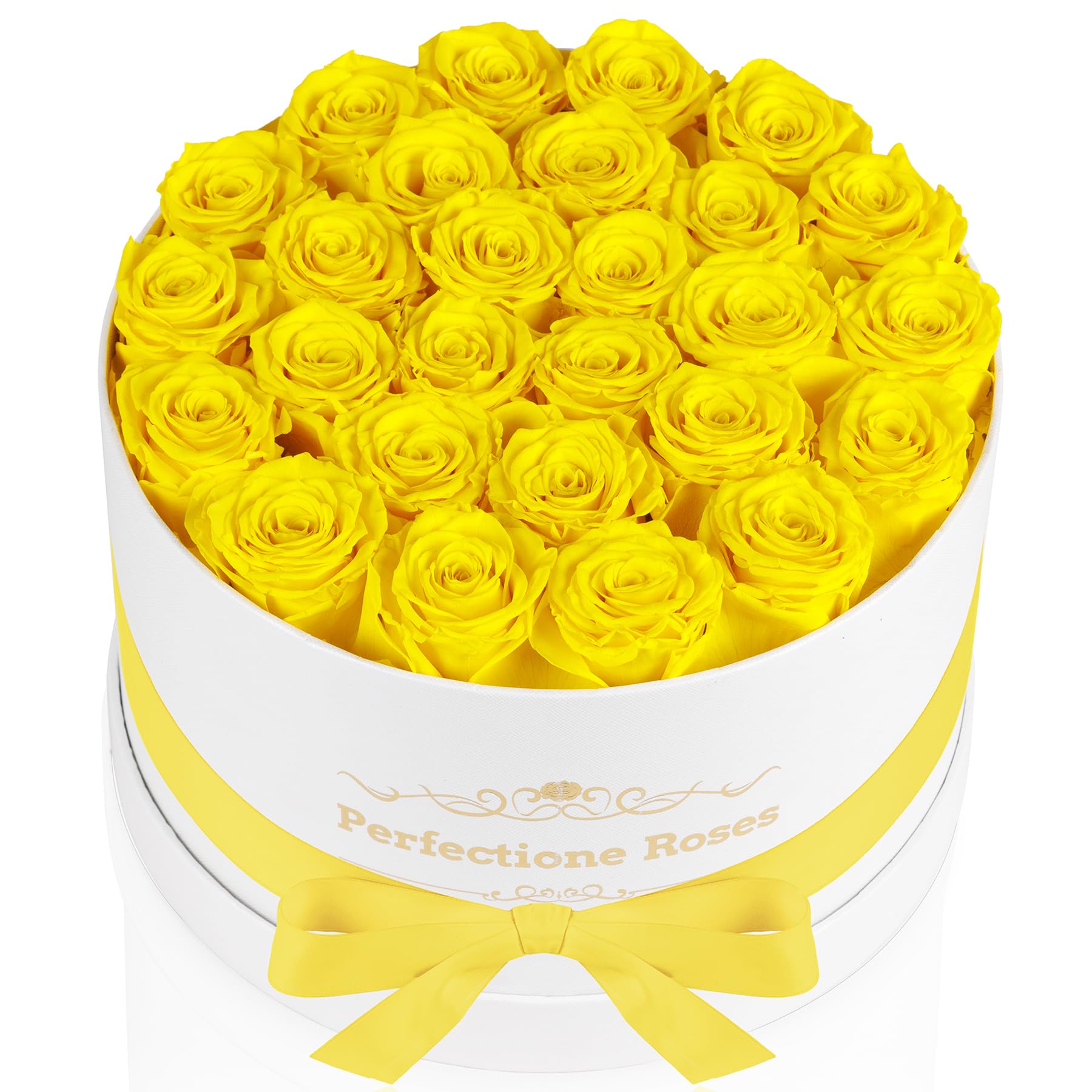 Amazon.com: Perfectione Roses Forever Real Roses in a Box, Preserved ...