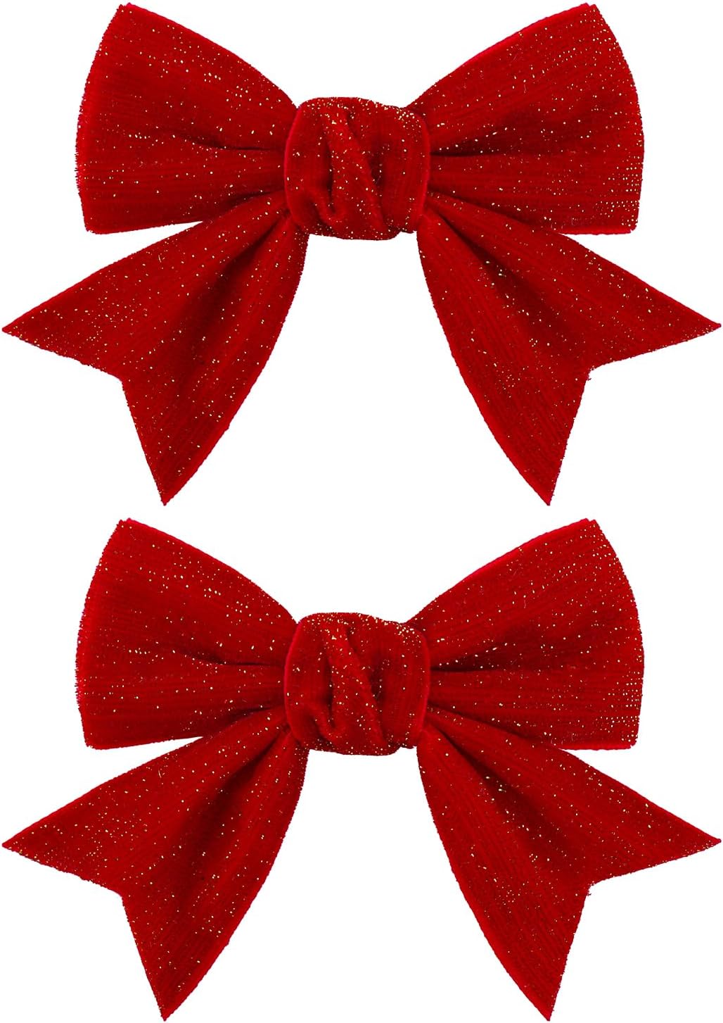 Amazon.com: YanJie Valentines Day Hair Bows Clips Red Hair Clips ...