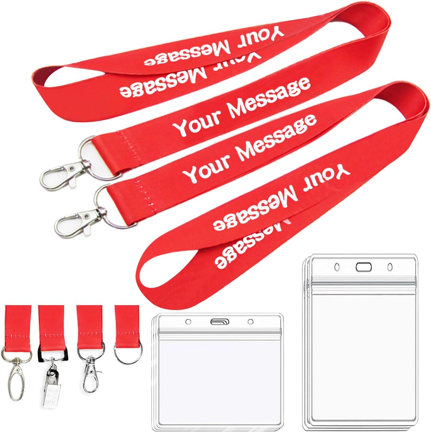 Custom Personalized Lanyards, Customize Your Text/Logo, Personalized ...