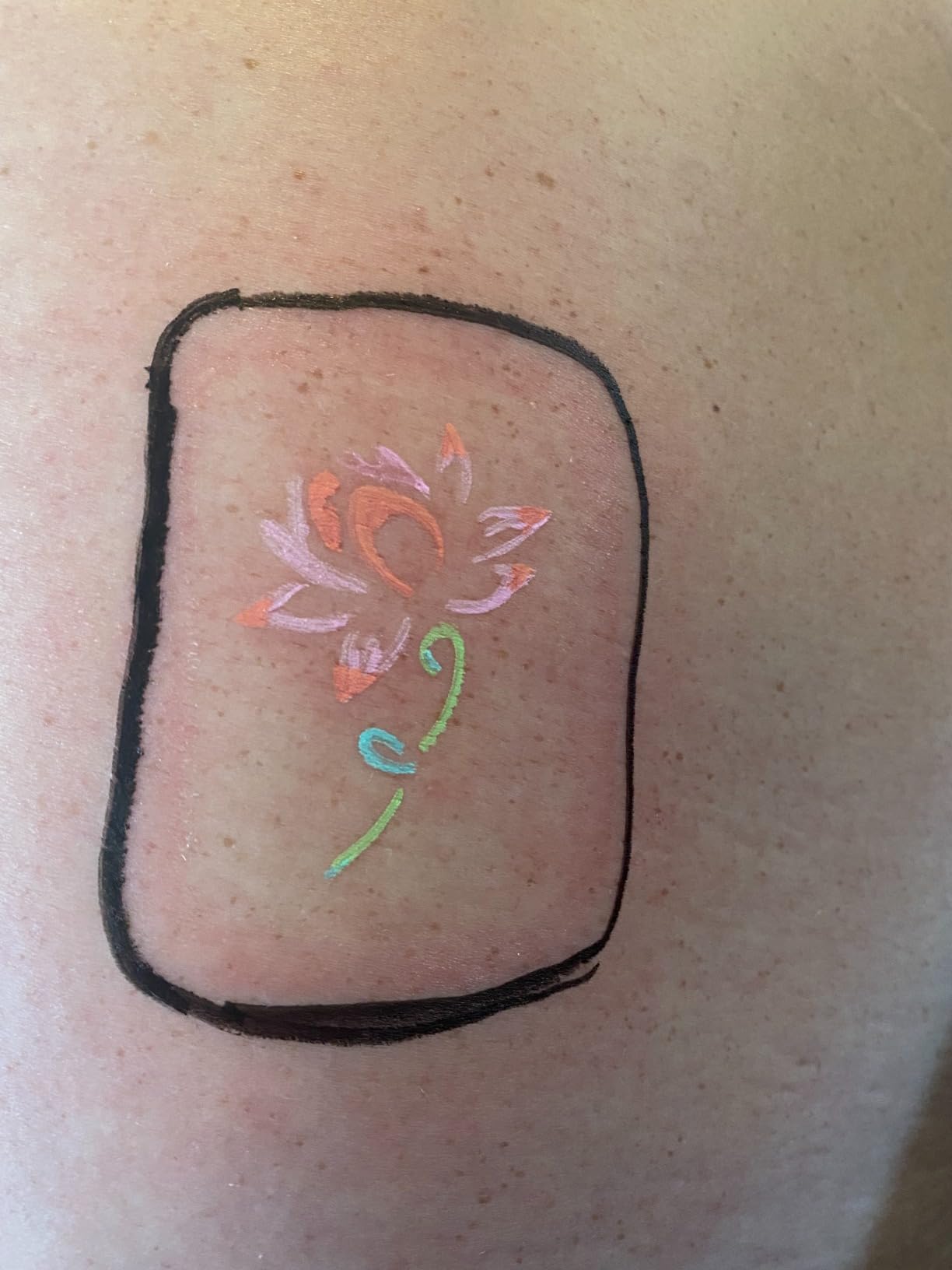 ACCloud Temporary Tattoo Markers for Skin, 10 Body Markers+ 124 Tattoo ...