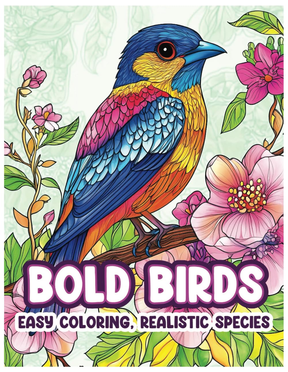 Amazon.com: Bold Birds: Easy coloring, realistic species: 9798324659905 ...