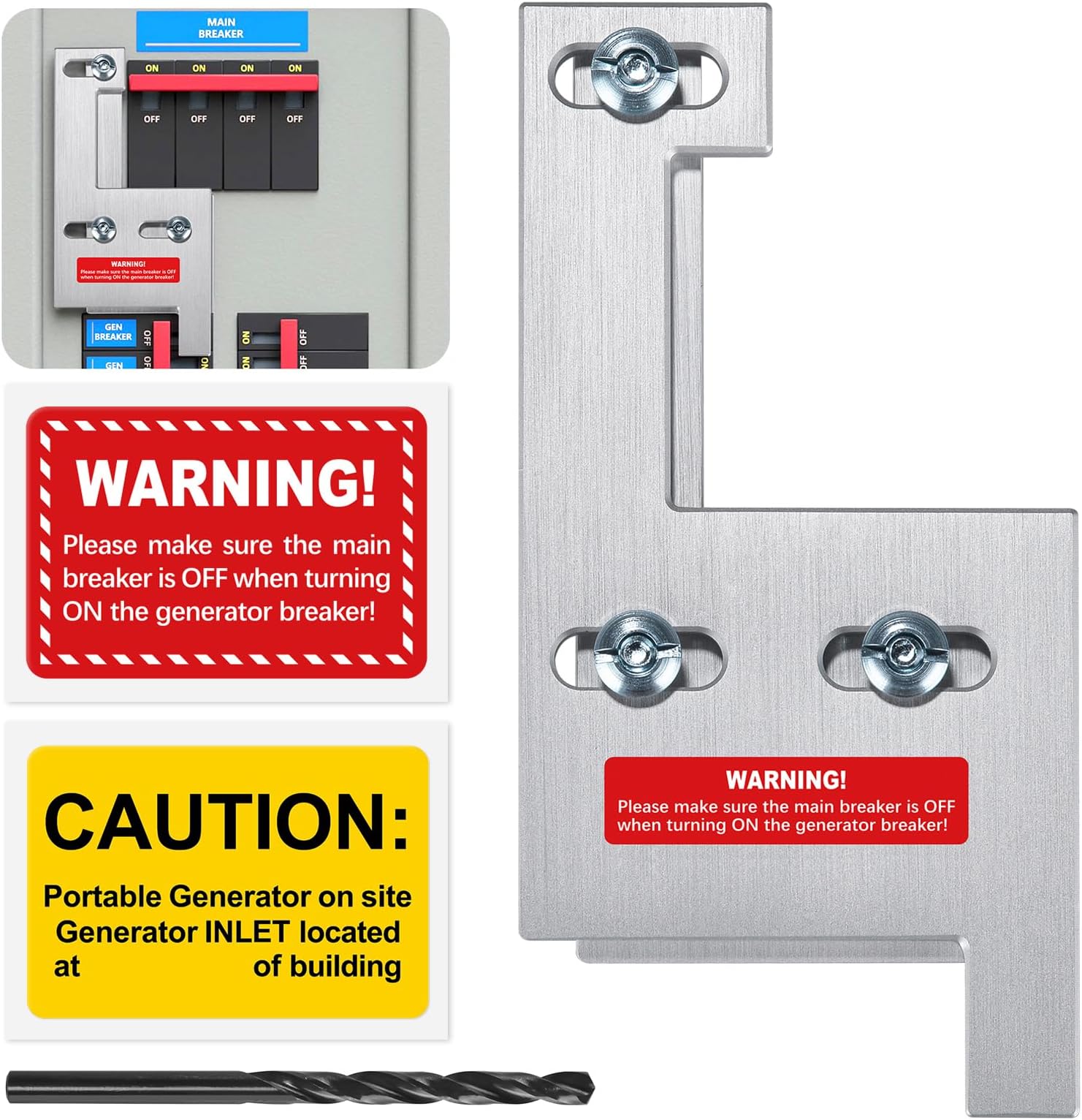 ABB THQLLX1 Generator Interlock Kit for PowerMark Gold™ Load Centers ...