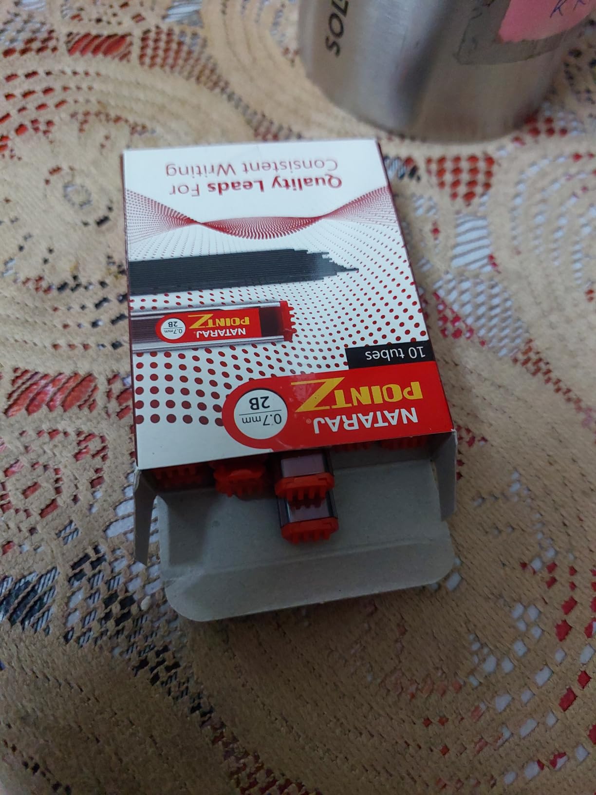 NATARAJ Lead Pointz 0.7mm 2BH Refill for Mechanical Pencils, Smooth Dark Lead, Break Resistant ...