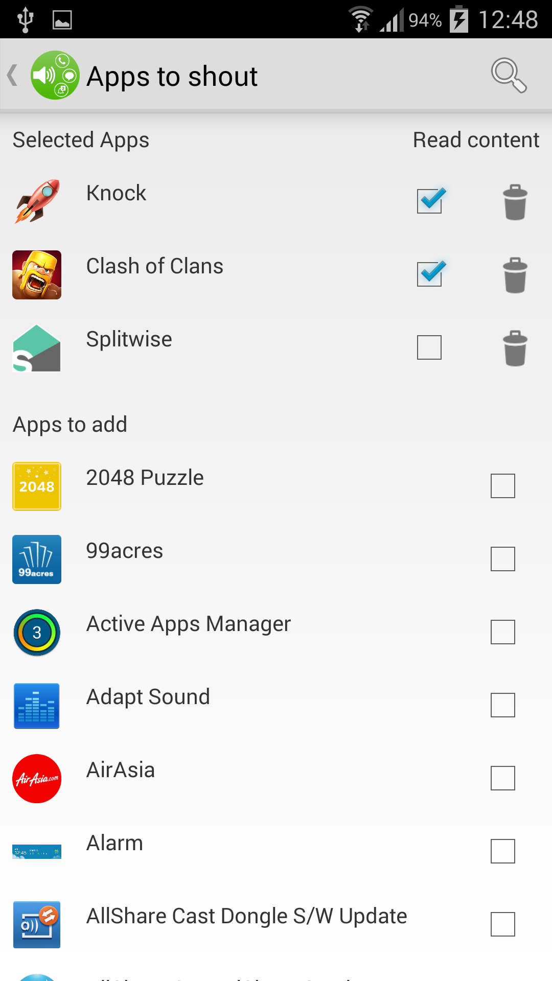 Shouter - Notification Reader - App on Amazon Appstore