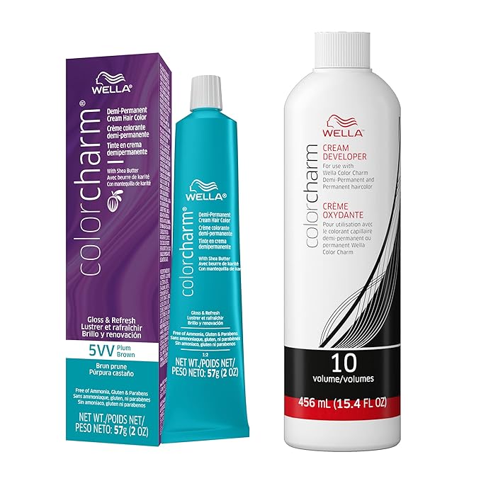 Amazon.com: WELLA colorcharm Demi Permanent Hair Color, Adds Gloss ...