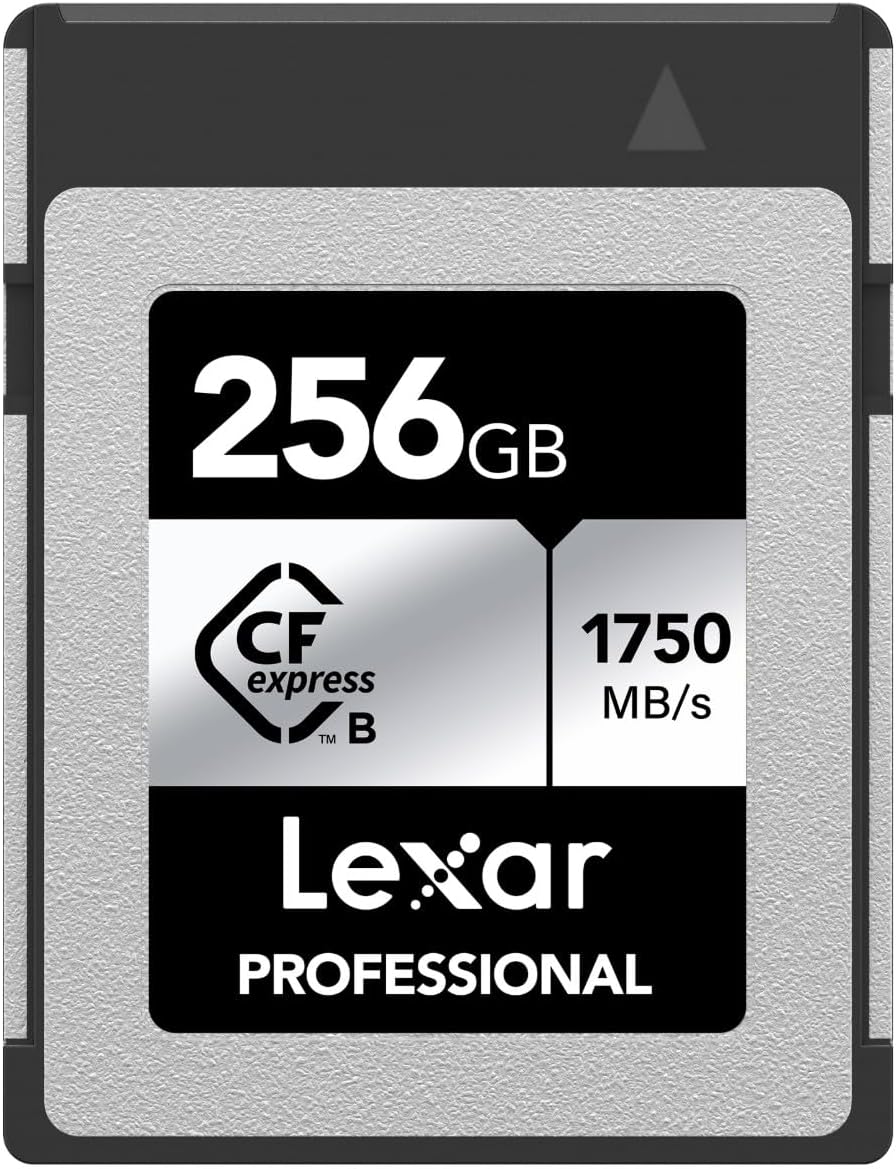 Lexar Professional SILVER Series 256GB CFexpress Card, Type B CFe Card ...