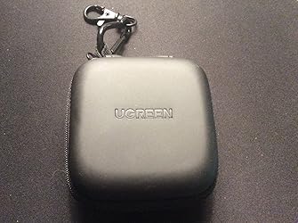 Amazon.com: UGREEN Square Earbud Case, Waterproof Headphone Case, Hard ...