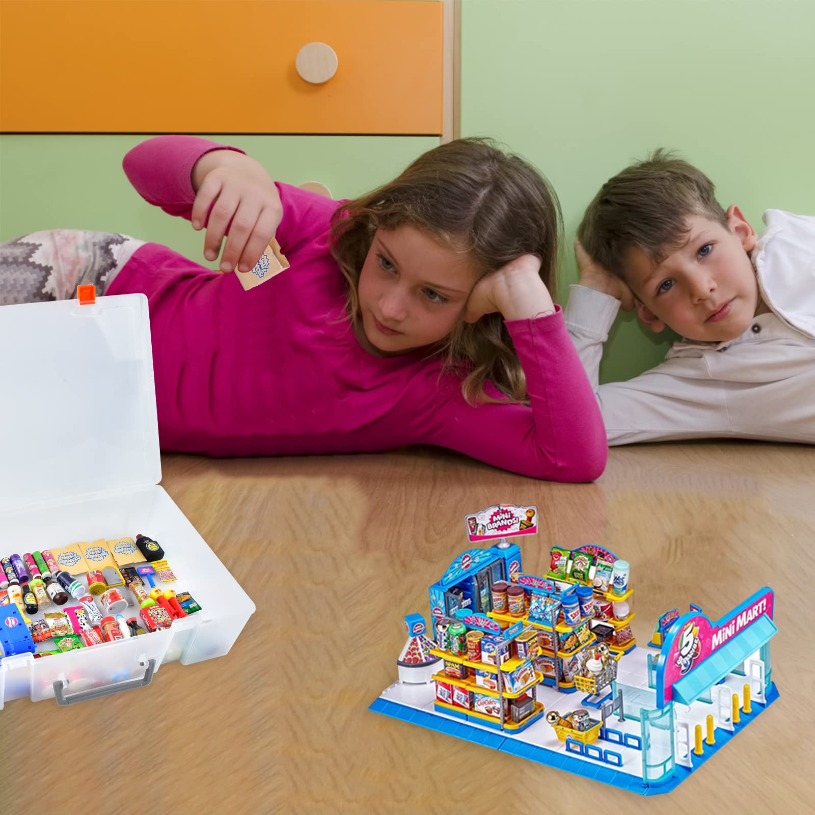 Buy Case Compatible with 5 Surprise Mini Brands Series 1 2 3 Mystery ...