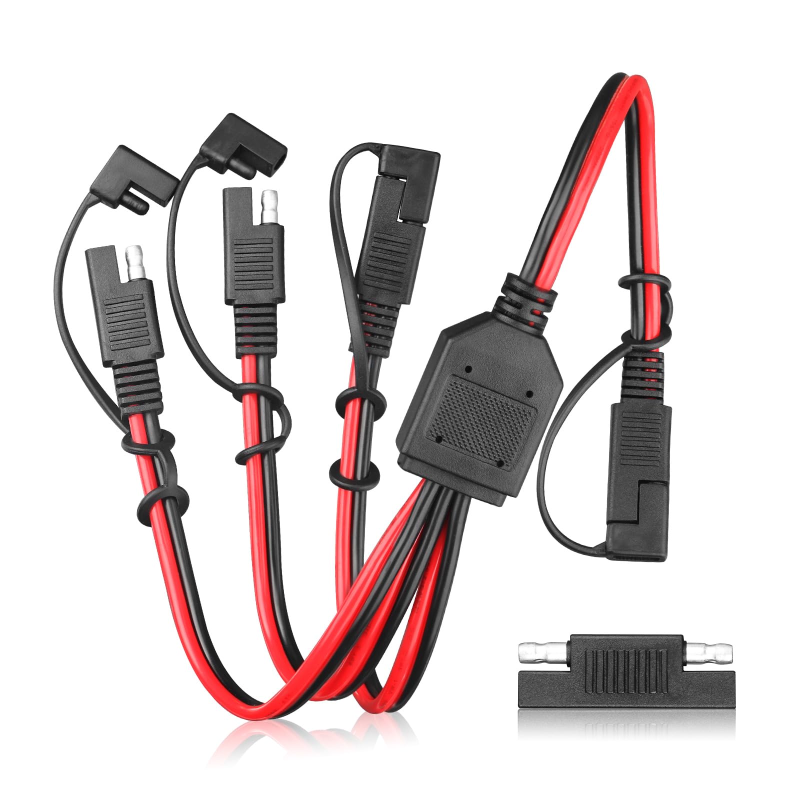 Amazon.com: LeTaoXing 14AWG SAE Connector Splitter Cable with SAE ...