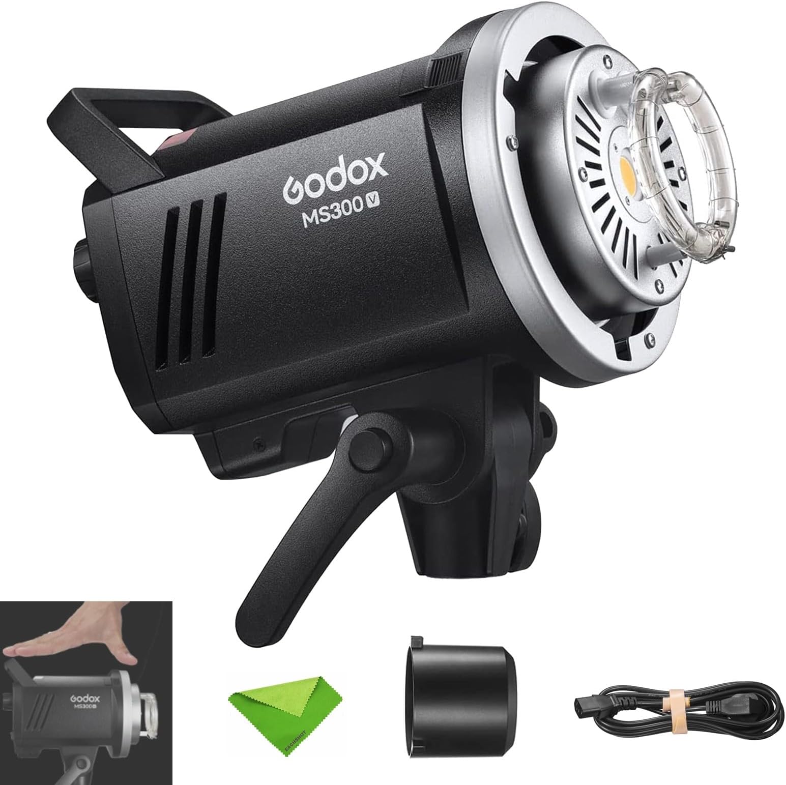 Amazon.com : Godox SK400II-V 400Ws Photo Studio Strobe Flash Monolight ...