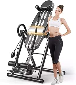 Foldable Gravity Inversion Table, Back Stretcher Machine - Inflatable ...