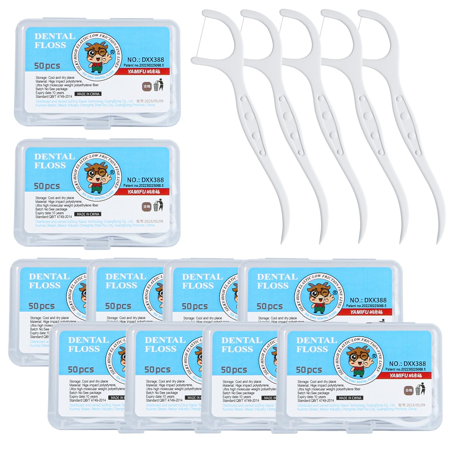 Snapklik.com : Dental Flossers For Adults,Floss Picks - Perfect For ...