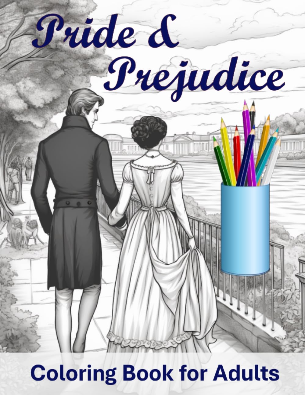 Amazon.com: Pride and Prejudice Coloring Book for Adults: 9798856043531 ...