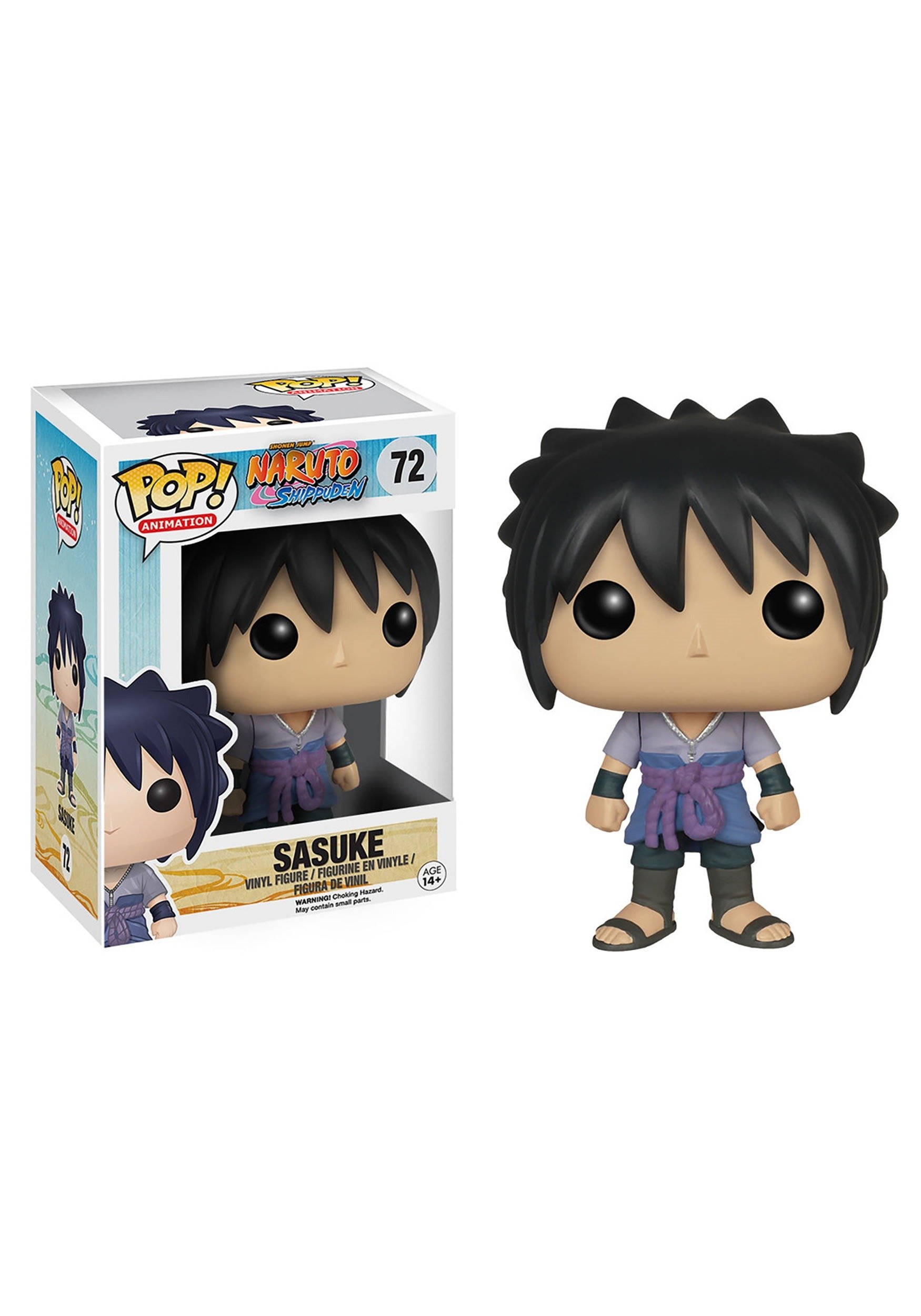 Funko Pop 72 Sasuke Naruto, Multicolor | Amazon.com.br