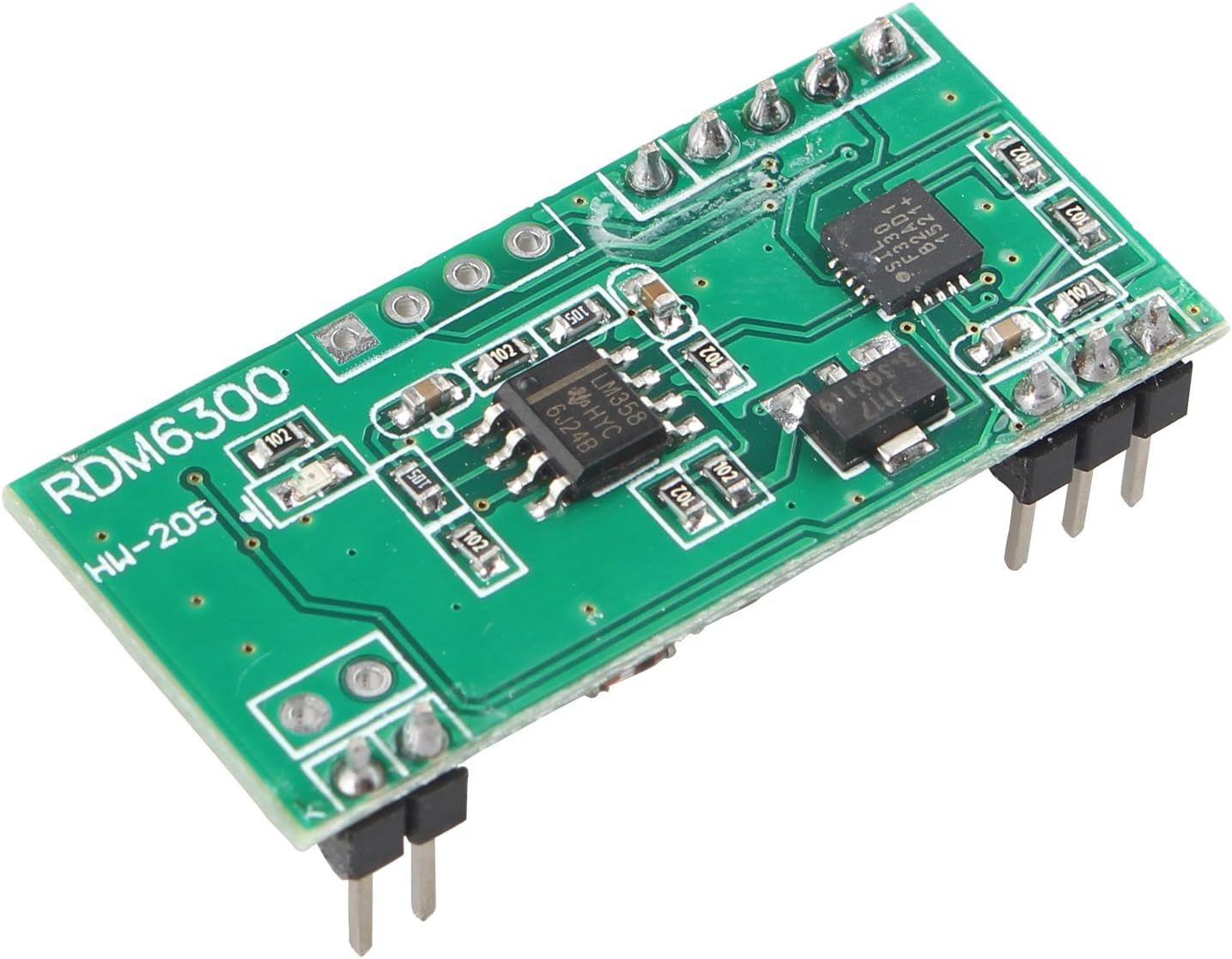 HALJIA Components UK RDM6300 125KHz (ID) EM4100 RFID Card reader module ...