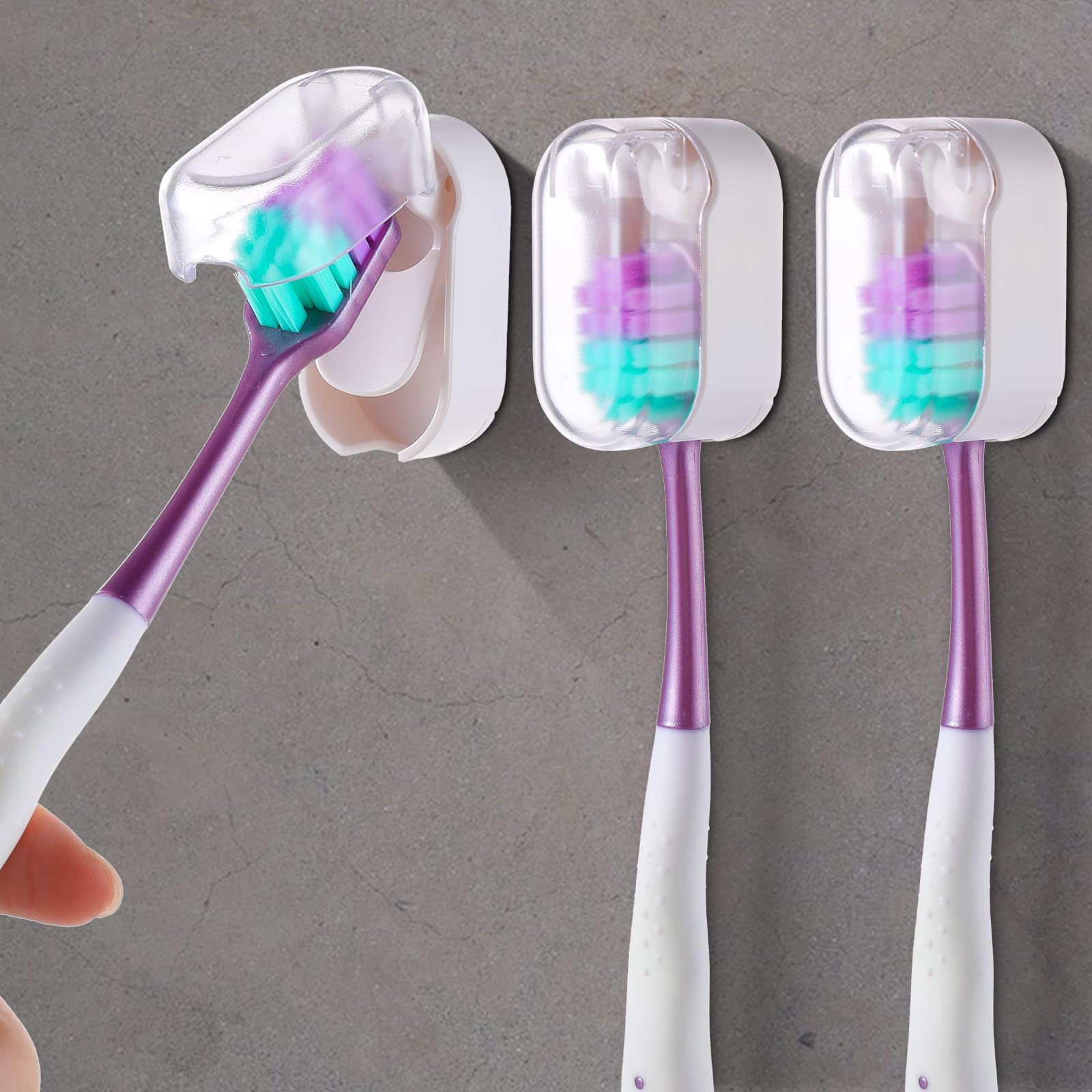 Amazon.com: Toothbrush Wall Holder, Ymapinc 3Pcs Electric Toothbrush ...