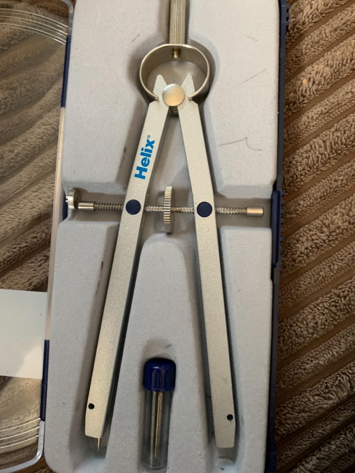 Helix Giant Bow Precision Compass Set 160mm : Amazon.co.uk: Stationery ...