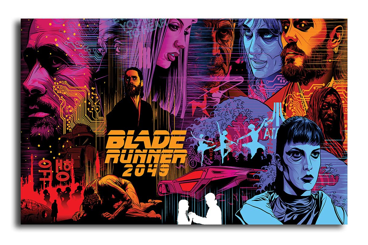 PIXELARTZ Wall Poster - Blade Runner 2049 - Characters Art Poster ...