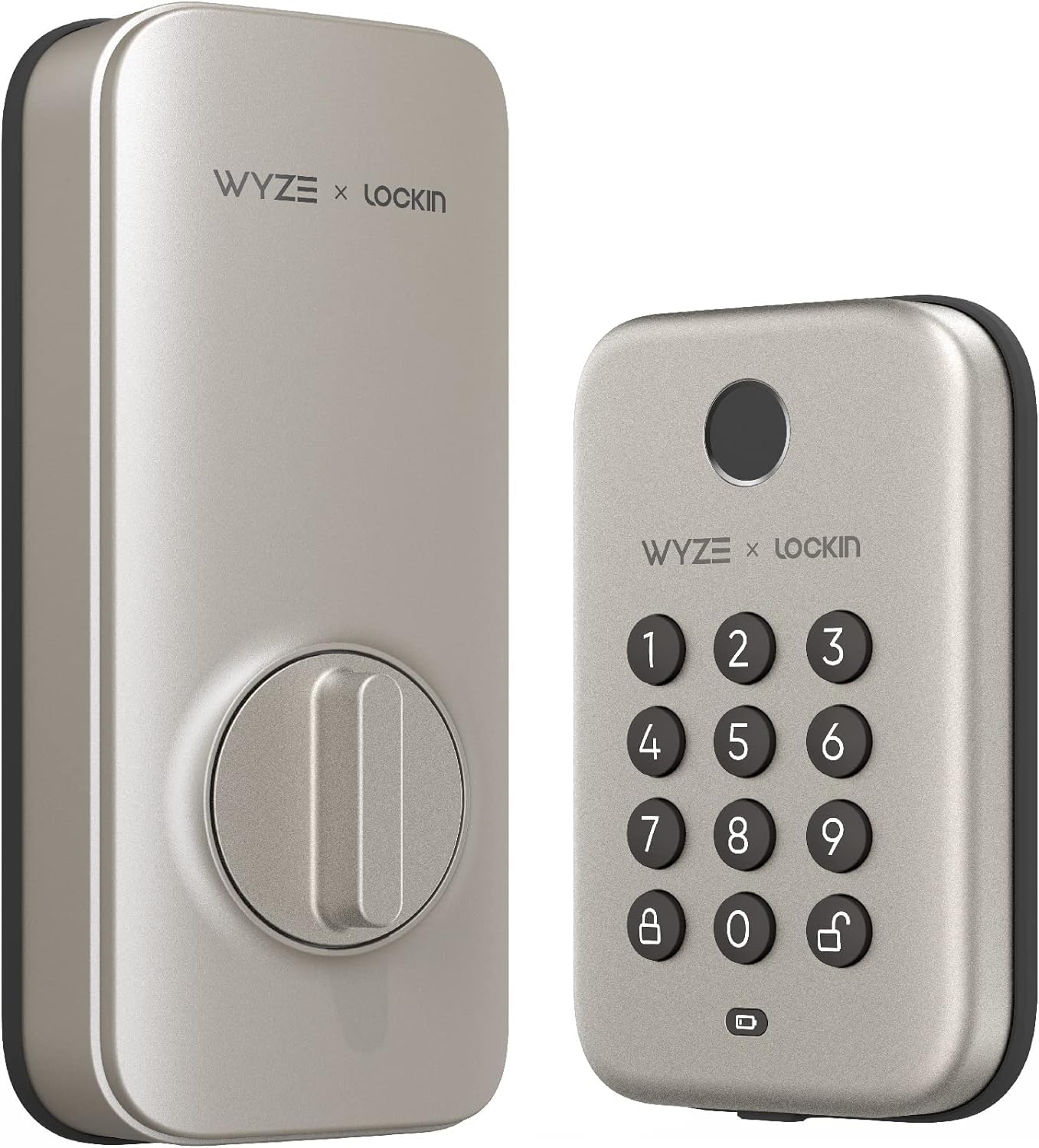 Wyze Auto-Lock Bolt, Fingerprint Unlock with Keypad, Electronic Entry ...