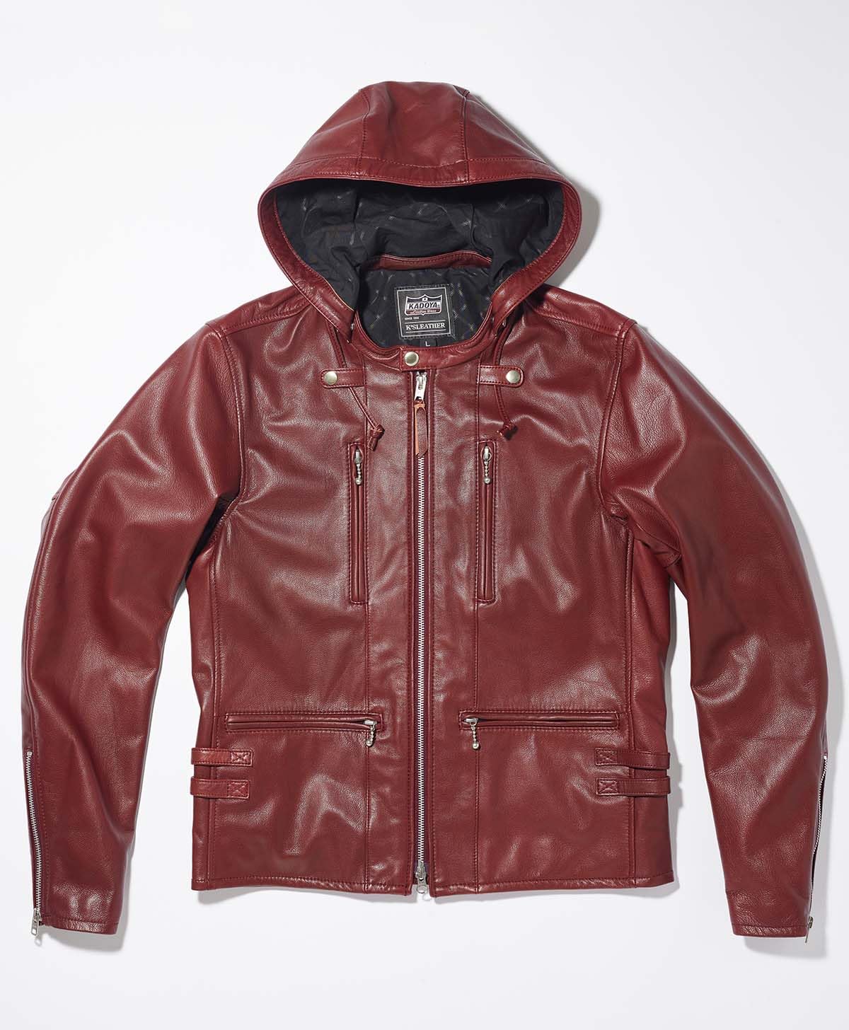 Amazon | [カドヤ] ジャケット EURO CAPP-2 メンズ ワイン | ジャケット | 車＆バイク