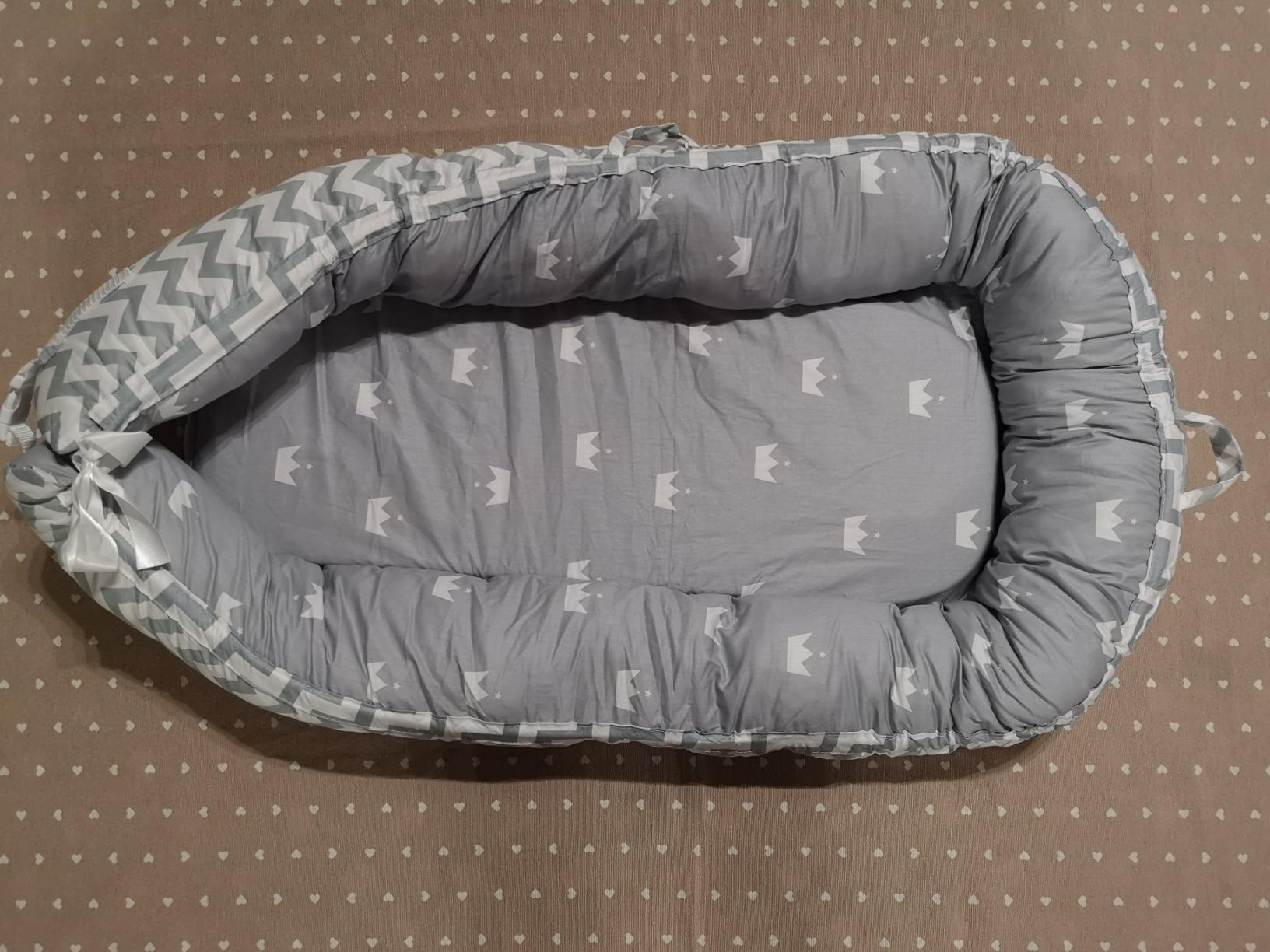 Riduttore lettino Neonato antisoffoco riduttore per culla tessuto in ...