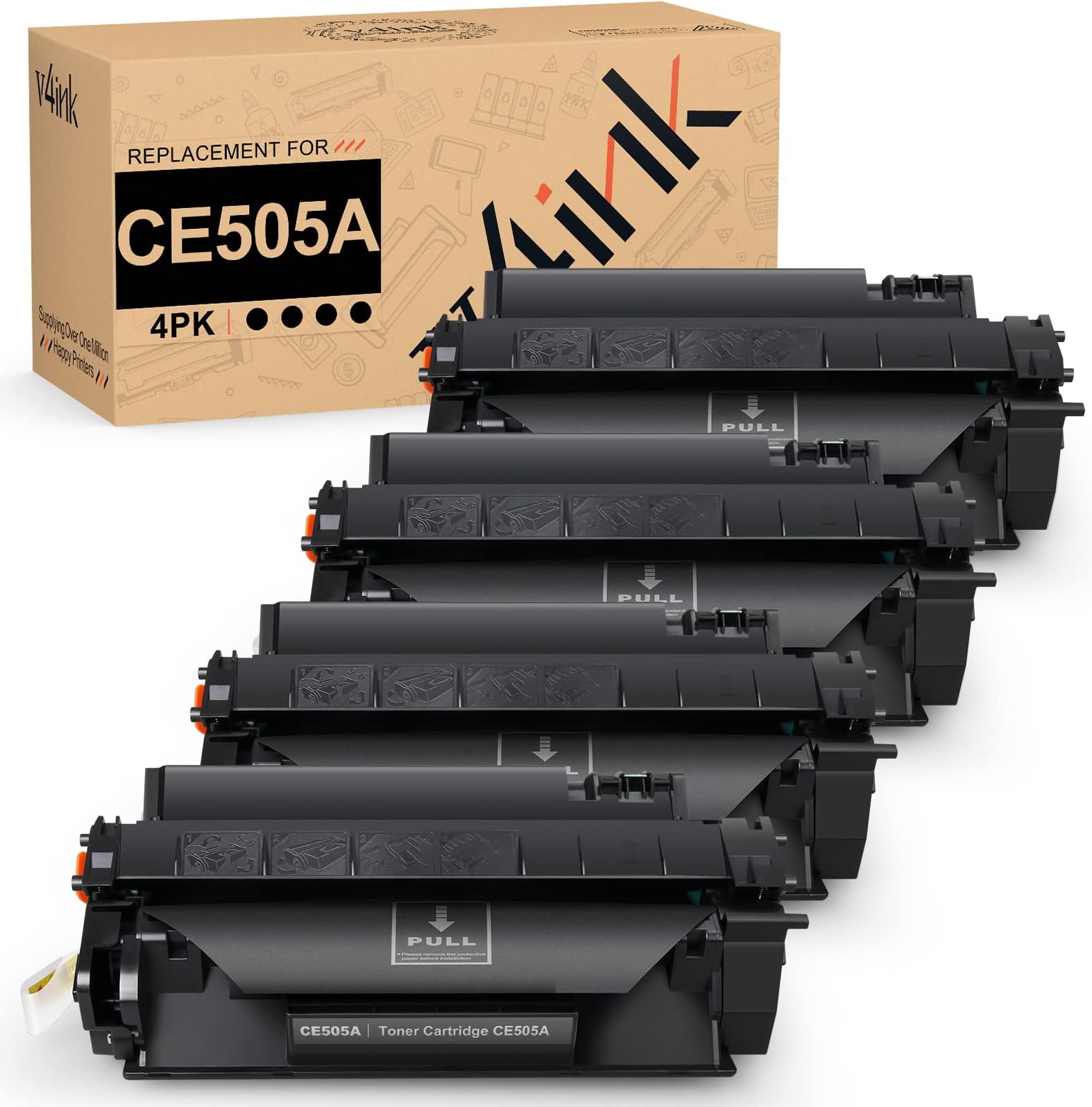 Amazon.com: MCYCOLOR 05A Toner Cartridge High Yield Compatible for HP ...
