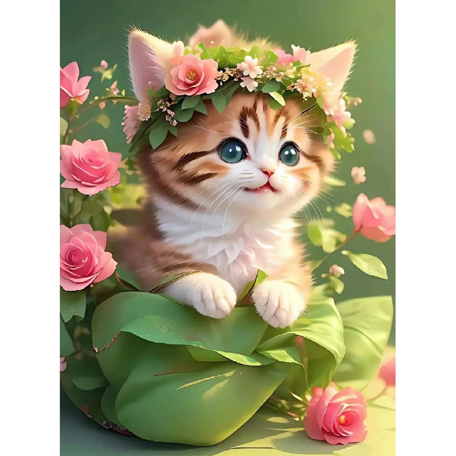 Amazon | ZERUI ダイヤモンドアート 5dダイヤモンド塗装キット モザイクアート DIY ダイアモンドビーズ絵画キット 手芸キット 全面貼り付けタイプ 手作り絵画 | 刺しゅうキット 通販