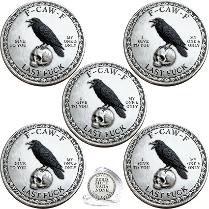 Amazon.com: The F-CAW-F Coin — for Those Who Laugh at Life and Give ...