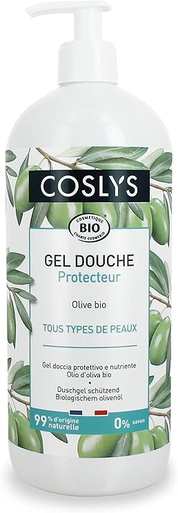 Coslys Hygiène Corporelle Gel Douche Protecteur à l'huile d'olive bio 1 L : Amazon.fr: Beauté et ...