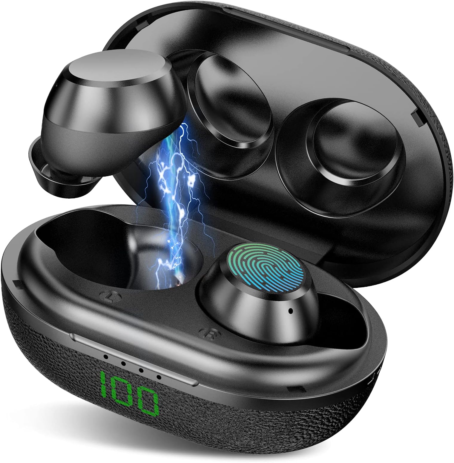 Amazon.com: Wireless Earbud, Bluetooth Headphones Light Weight Deep ...