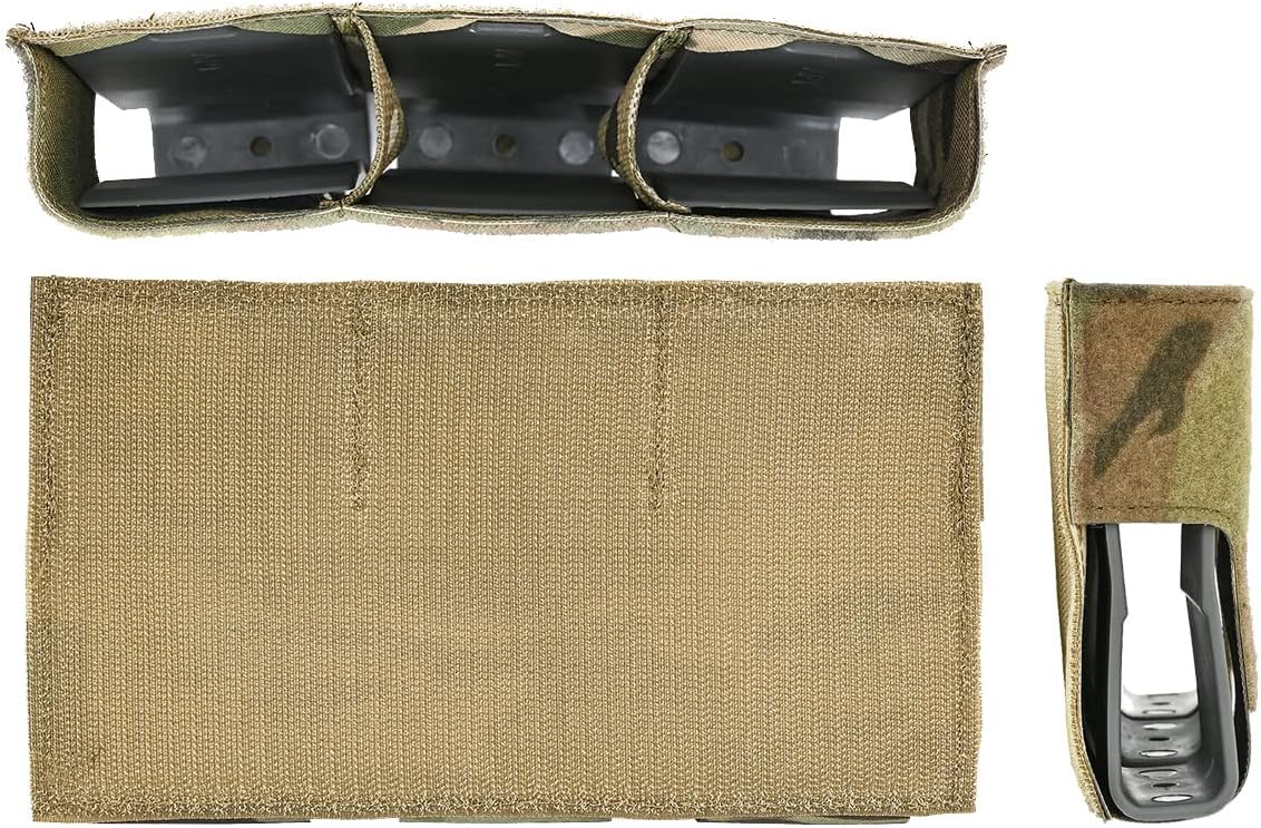 Buy Triple 5.56 Magazine Pouch Kangroo Magazine Pouch Insert Hook& Loop ...