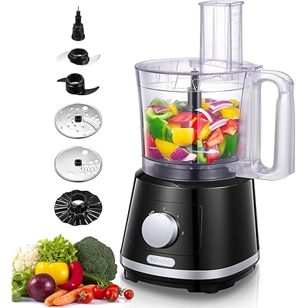 Amazon.com: SHARDOR 3.5-Cup Food Processor Vegetable Chopper for ...