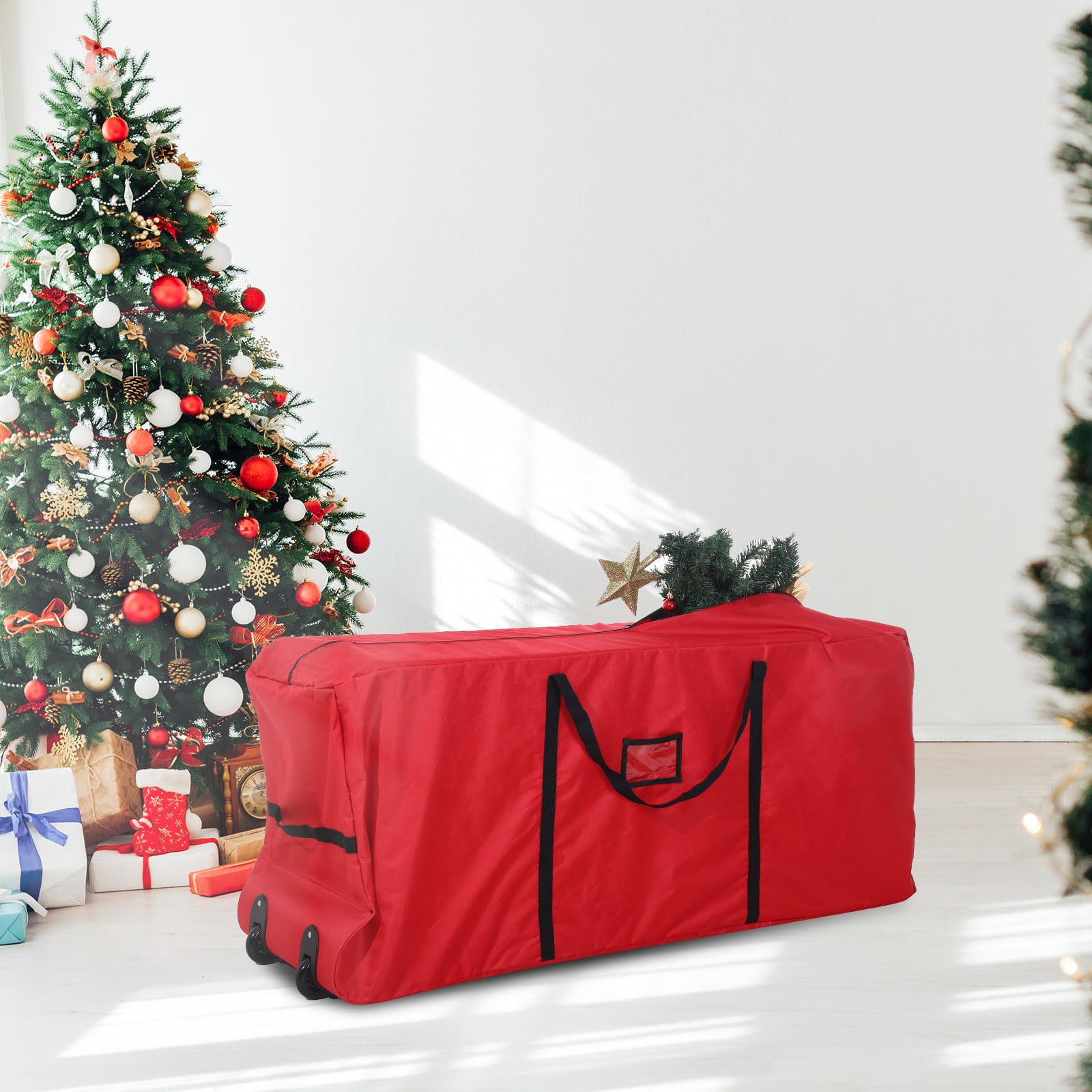 Christmas Tree Rolling Storage Containers Amazon.com: Rolling
