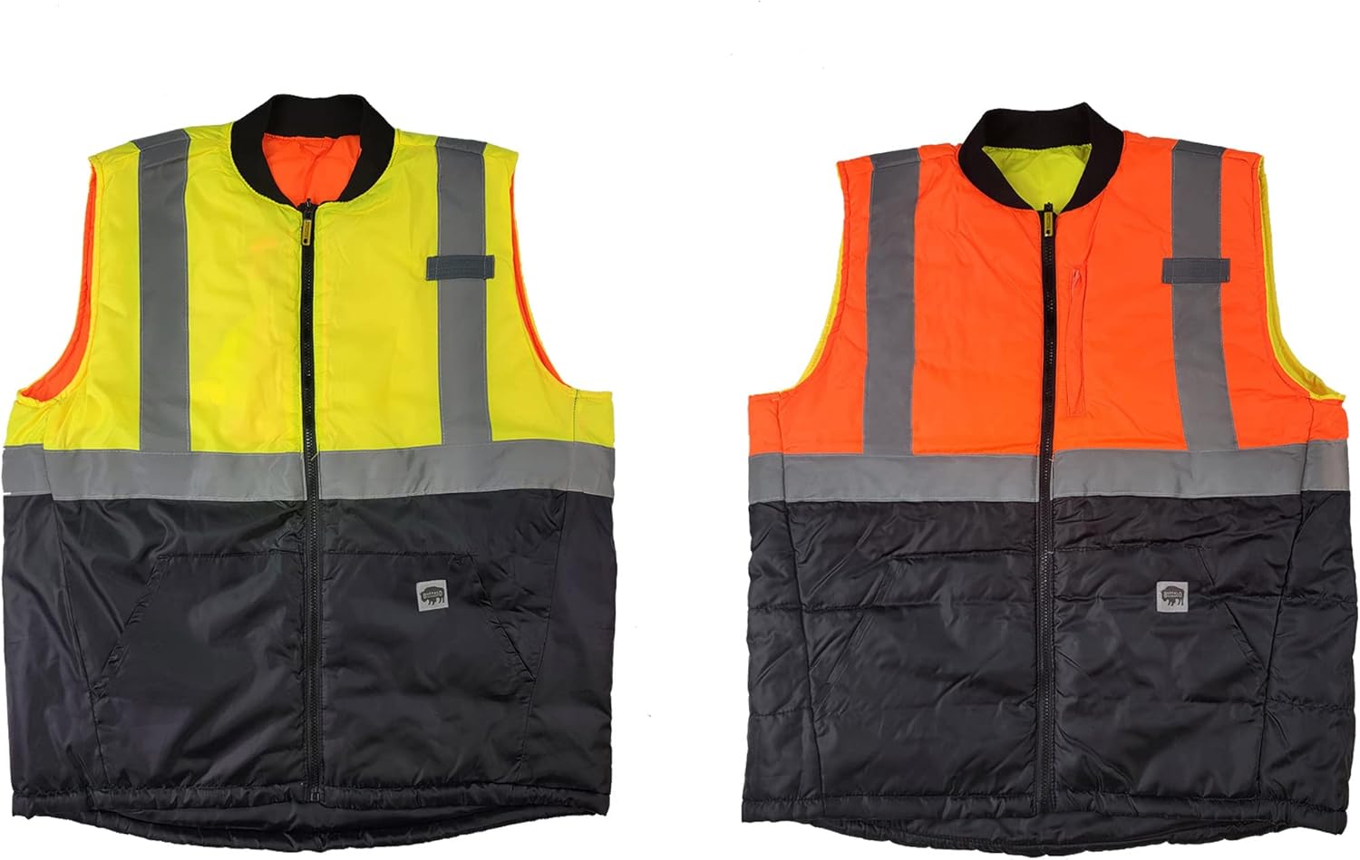 Amazon.com: Buffalo Outdoors® Workwear Hi-Vis 2-in-1 Reversible Safety ...