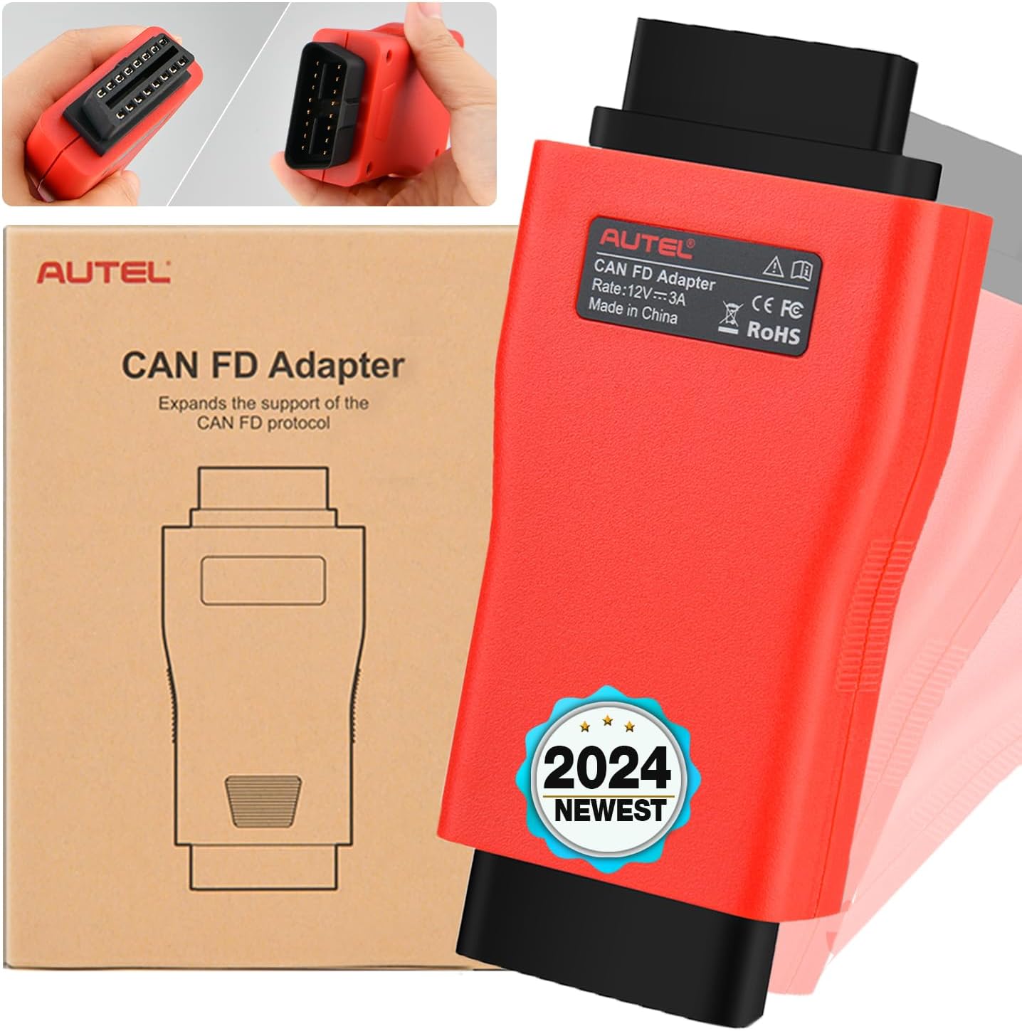 Amazon.com: Autel CAN FD CANFD Adapter for GM MY2020 Vehicles, 2024 ...
