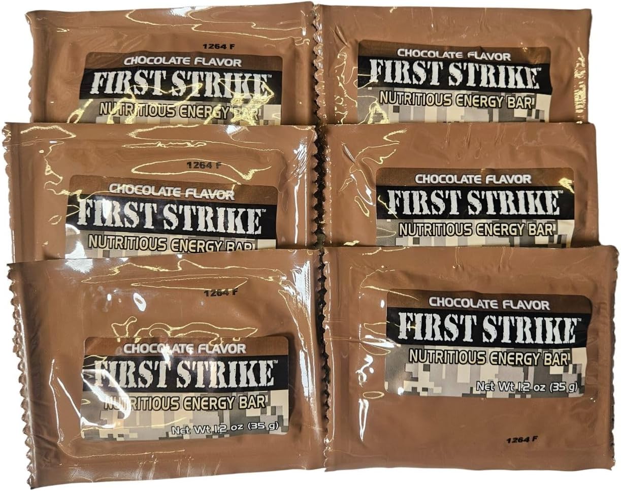 Amazon.com : Mini First Strike Energy Bars, Mini Size (1.2 oz.) Vitamin ...