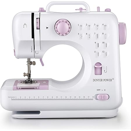 Amazon.com: Magicfly Portable Sewing Machines, 12 Built-in Stitches ...