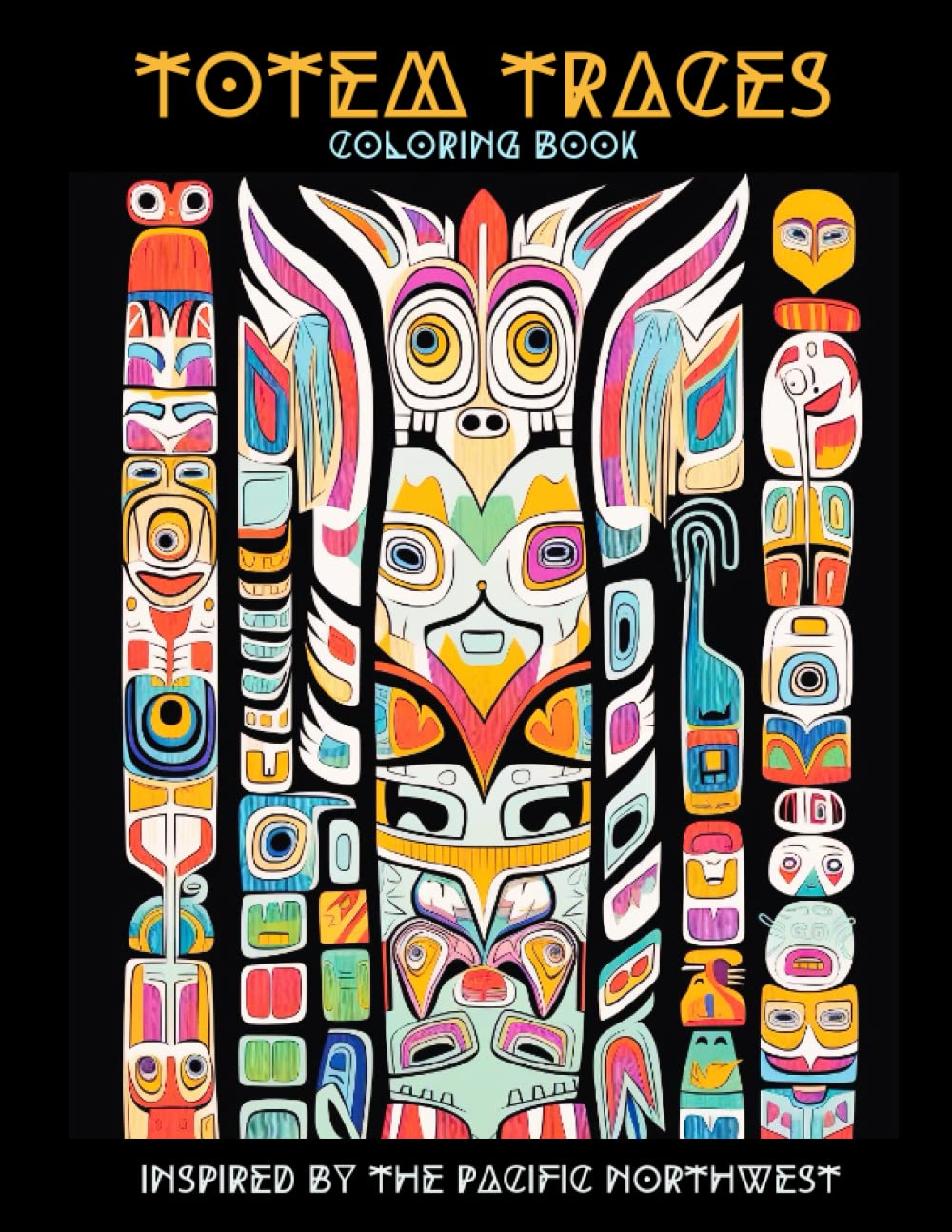 Amazon.com: Totem Traces Coloring Book: A Captivating Collection of ...