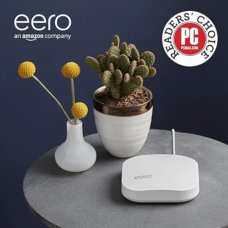 Amazon.com: Amazon eero Pro mesh WiFi router, Basic Box Packaging, 3 ...