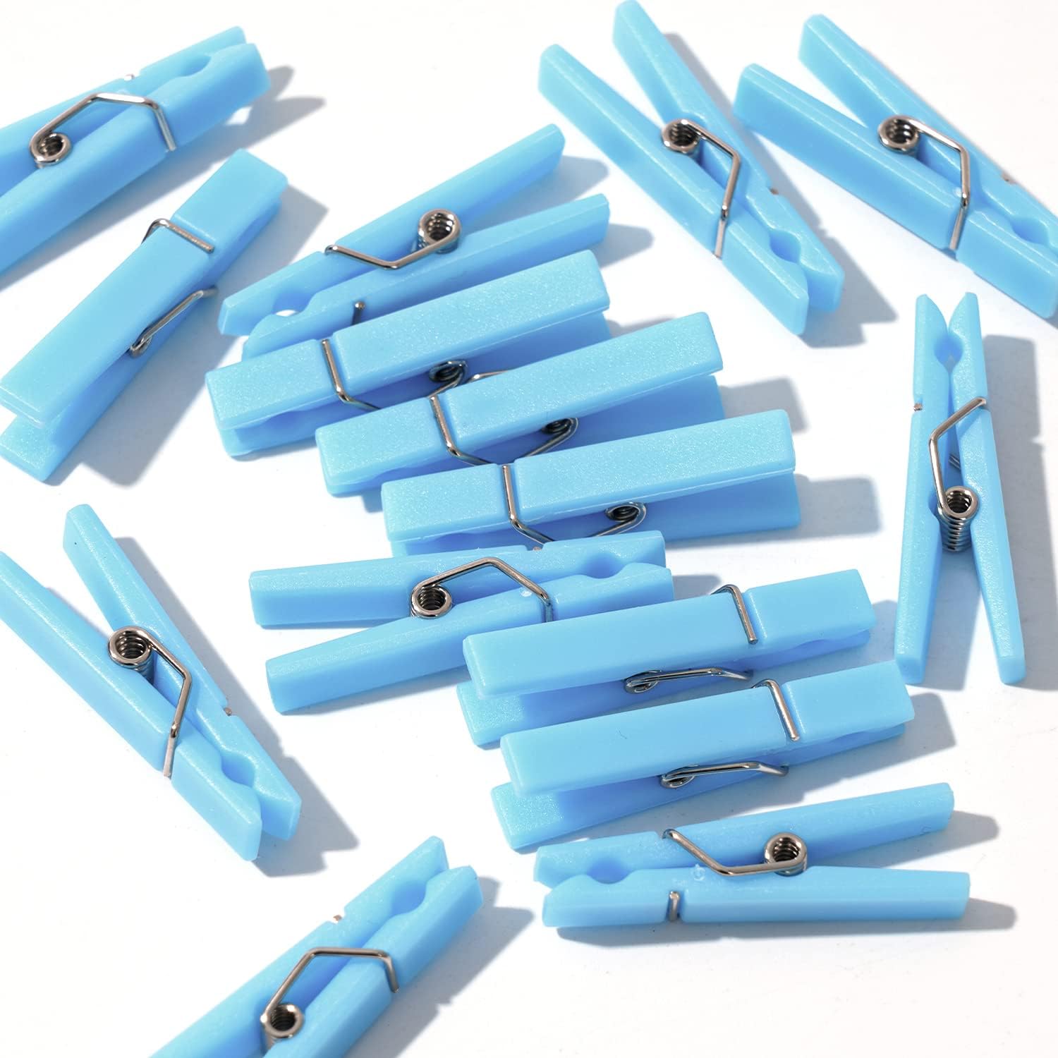 Amazon.com: 60PCS Baby Shower Clothespin Games Boy Plastic Mini Clothes ...
