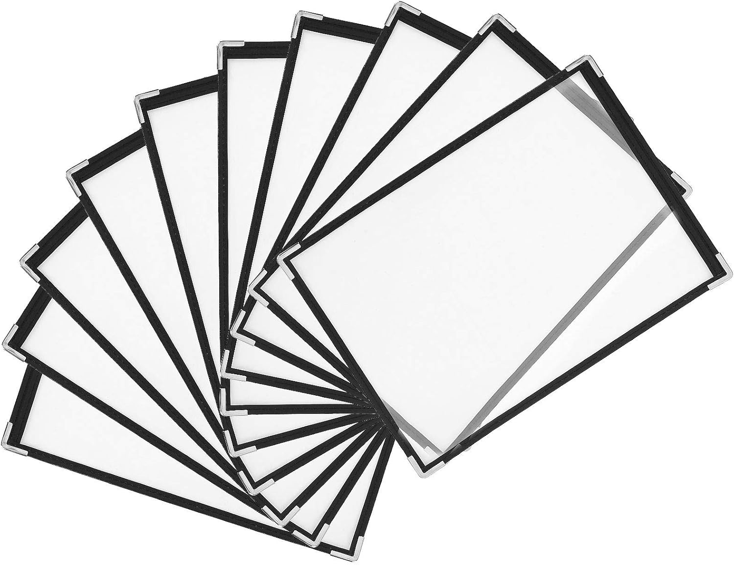10 Pcs Black Menu Covers - A4 Size, Single Page, 2 Nepal | Ubuy