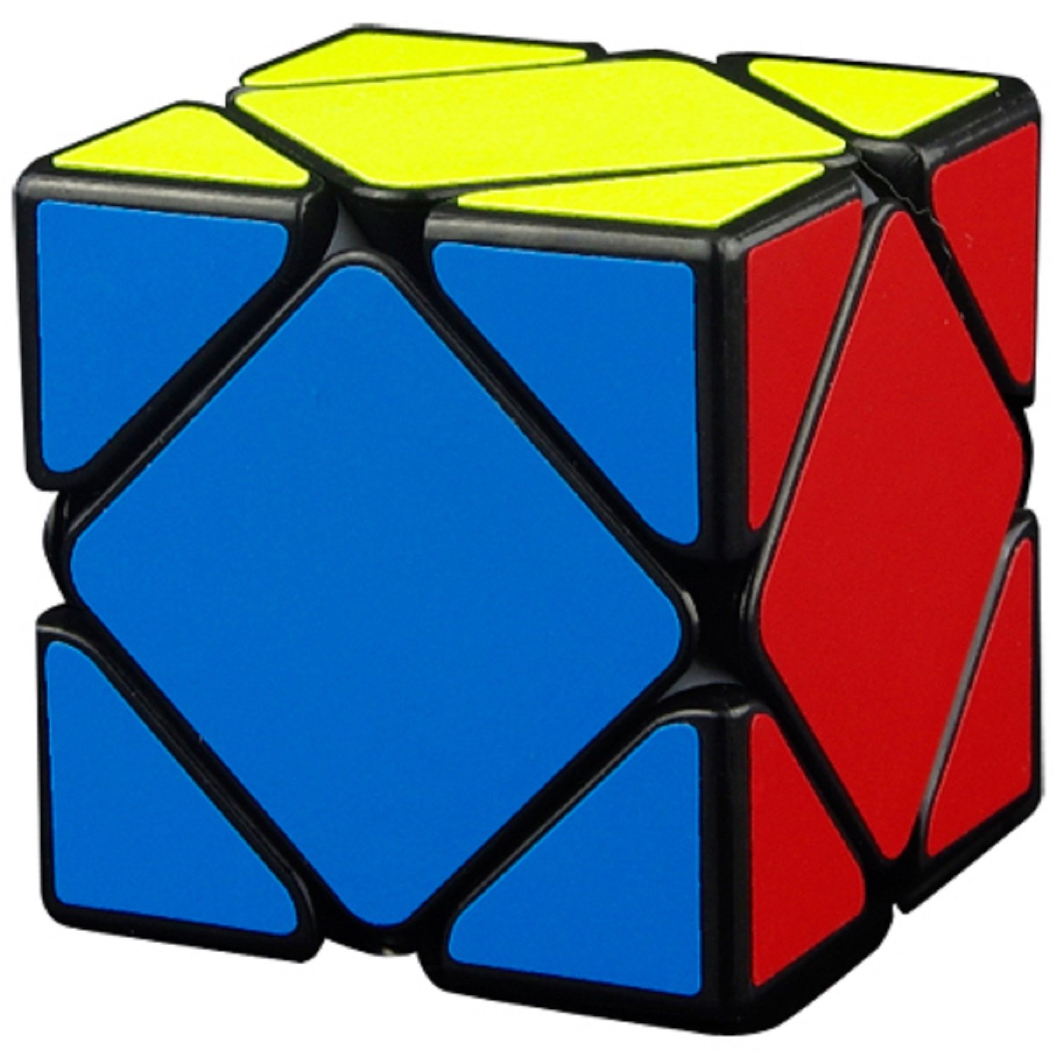 Class fun Skewb Black Stickerless Cube Magic Speed Cube (Multicolour ...