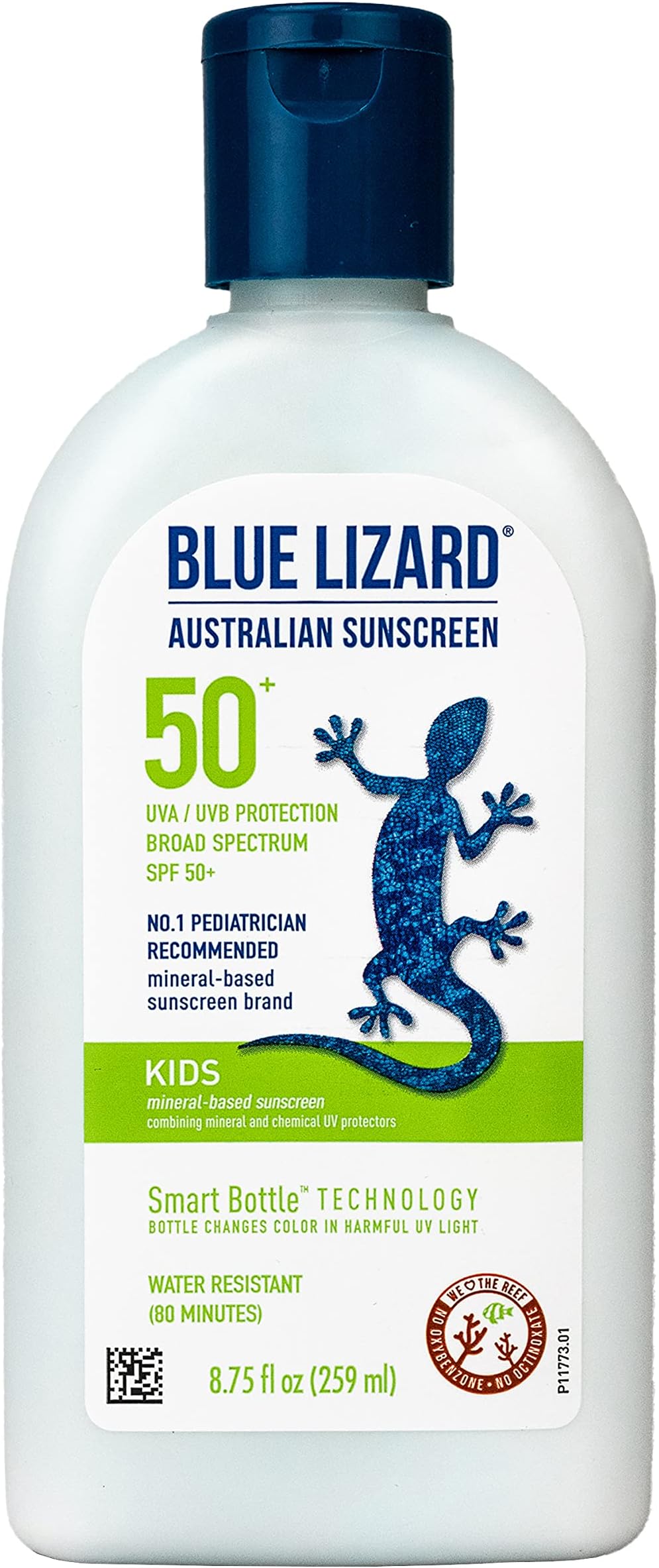Amazon.com: BLUE LIZARD Kids Mineral-Based Sunscreen Lotion SPF 50+, 8. ...