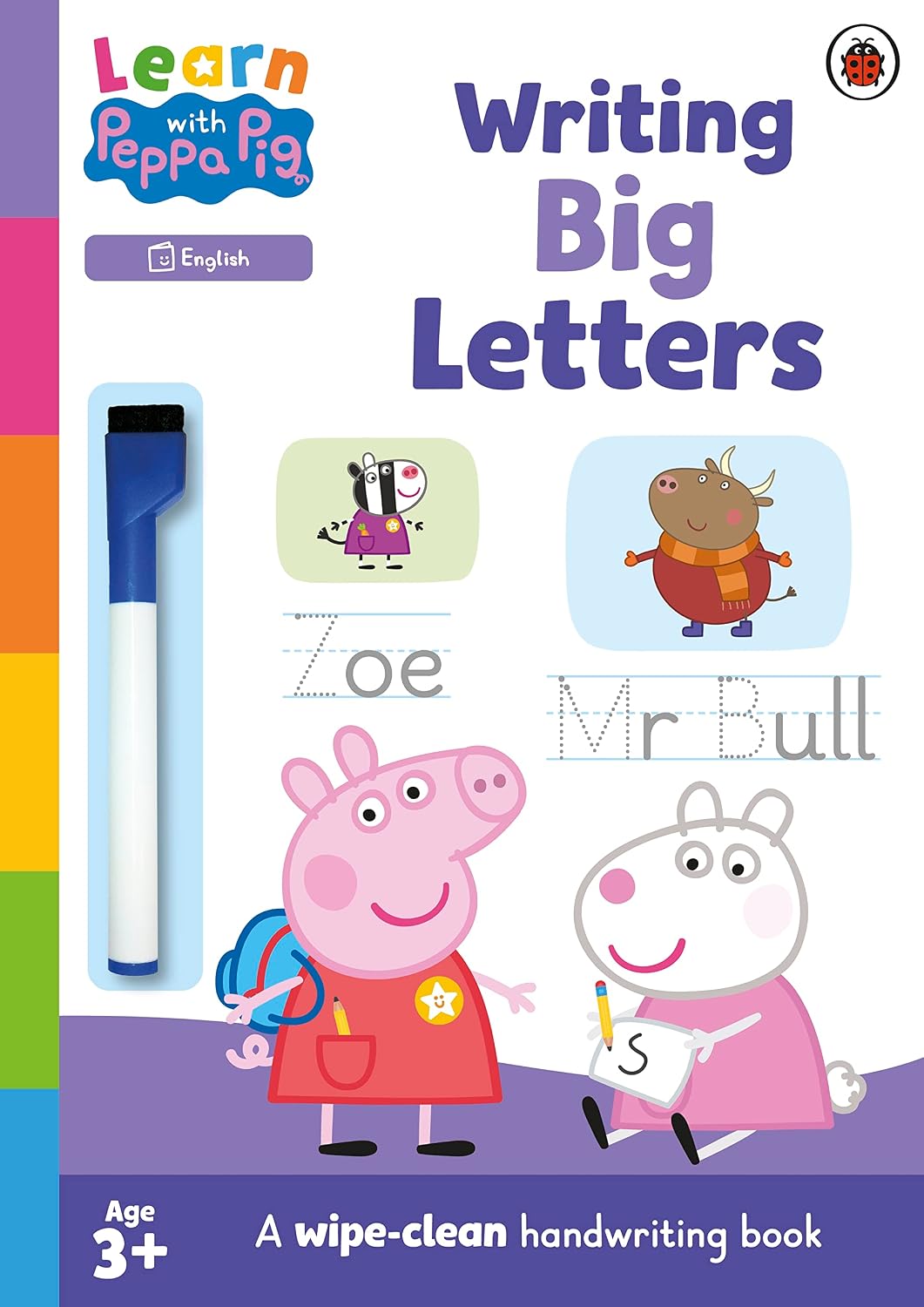 Learn with Peppa: Writing Big Letters: Wipe-Clean Activity Book: Peppa ...